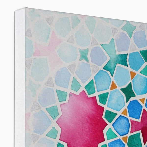 Persian Pattern Canvas | Samira Mian – Islamic Art Prints